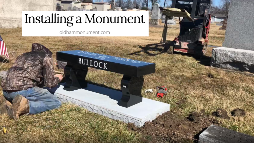 Creating and Installing a Monument: How It's Done [Video] - Oldham Monument